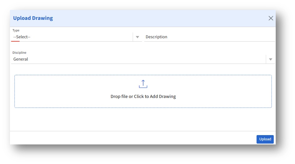 How can I add a drawing from Building details page?
